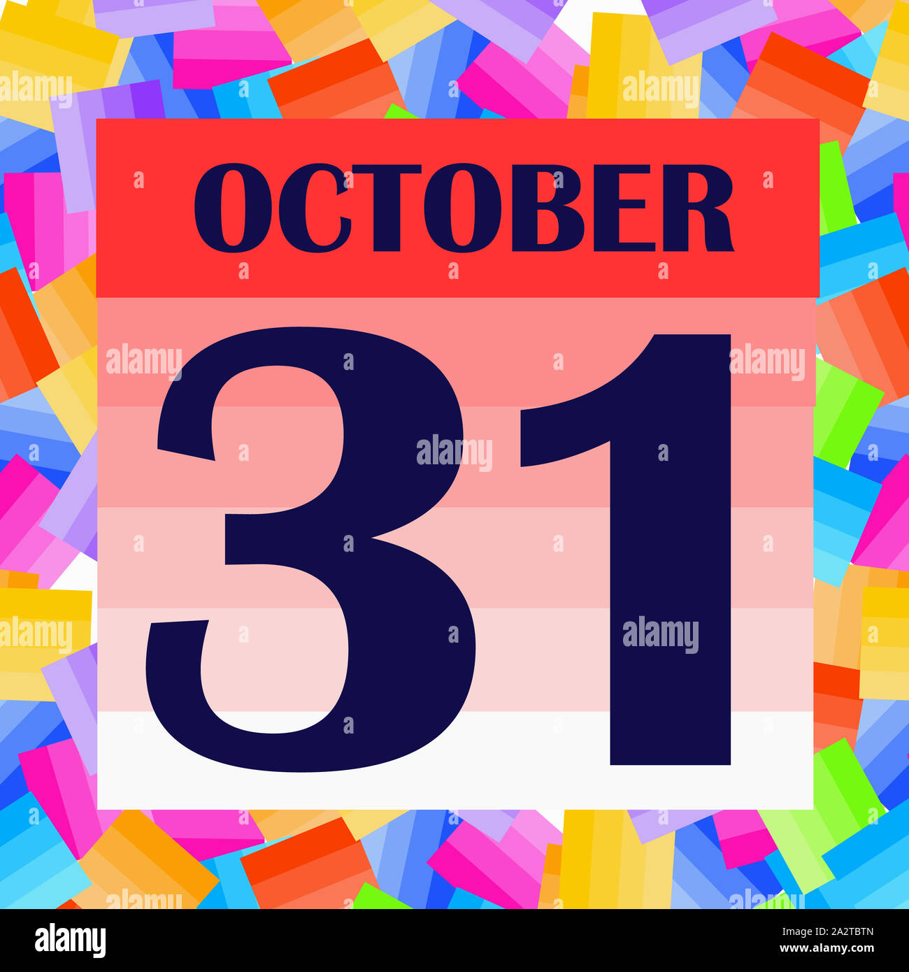 October 31 icon. For planning important day. Banner for holidays and ...