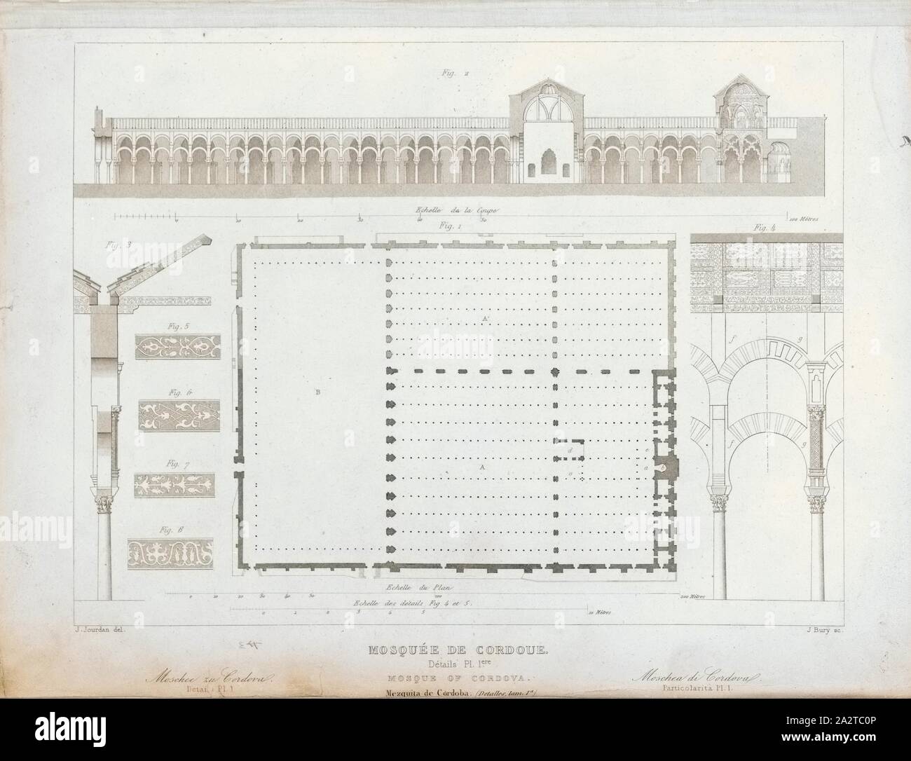 Medieval Cross Section Of Mosque