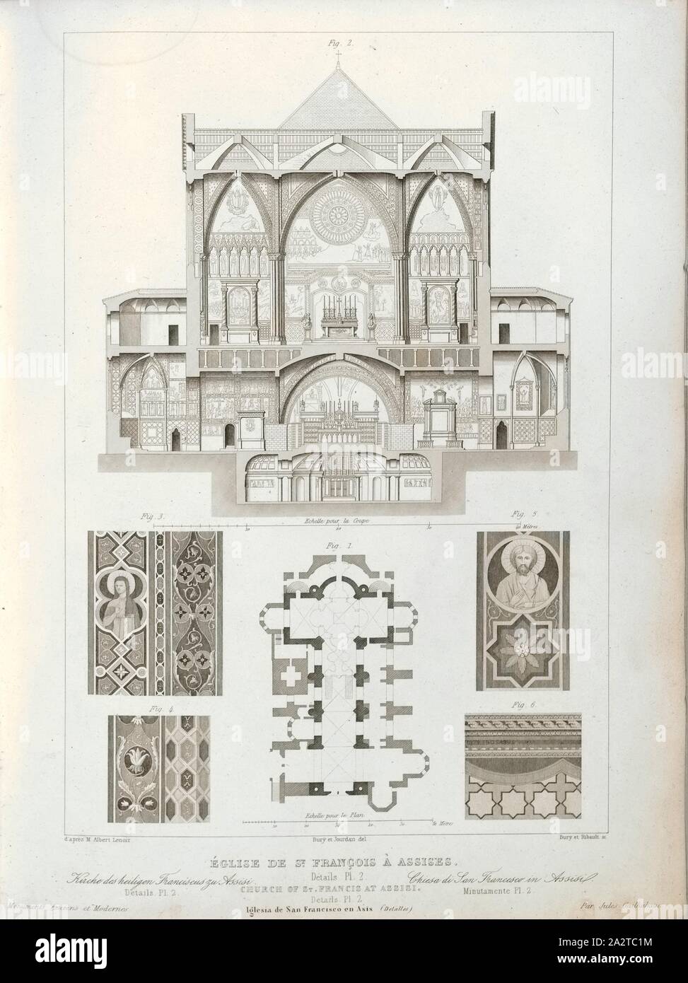 Floor Plan Of The Basilica High Resolution Stock Photography and Images ...