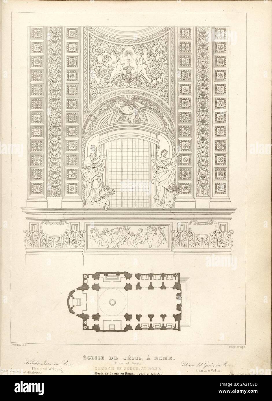 Il Gesu Stock Photos & Il Gesu Stock Images - Alamy