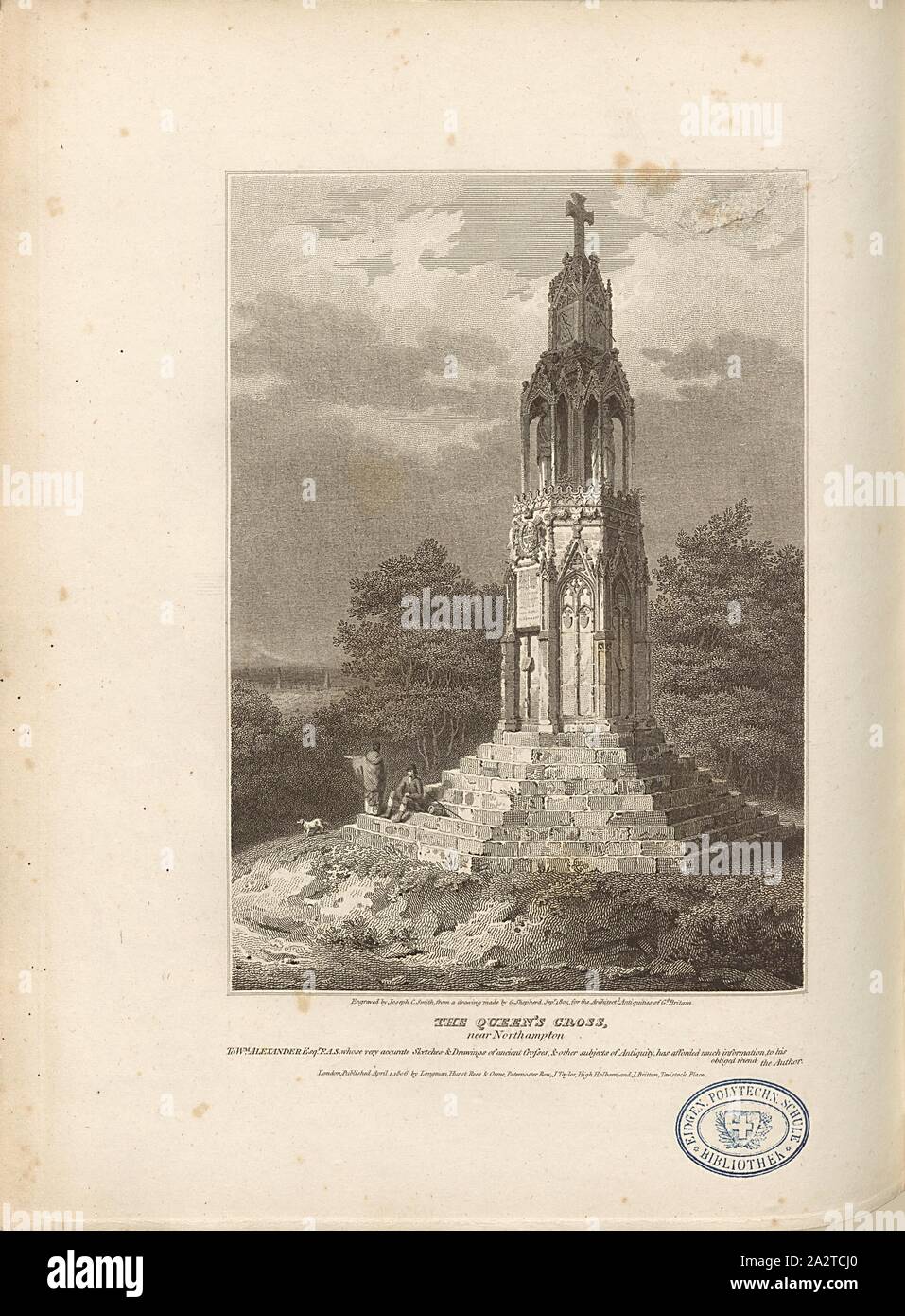 The eleanor cross hardingstone hi-res stock photography and images - Alamy