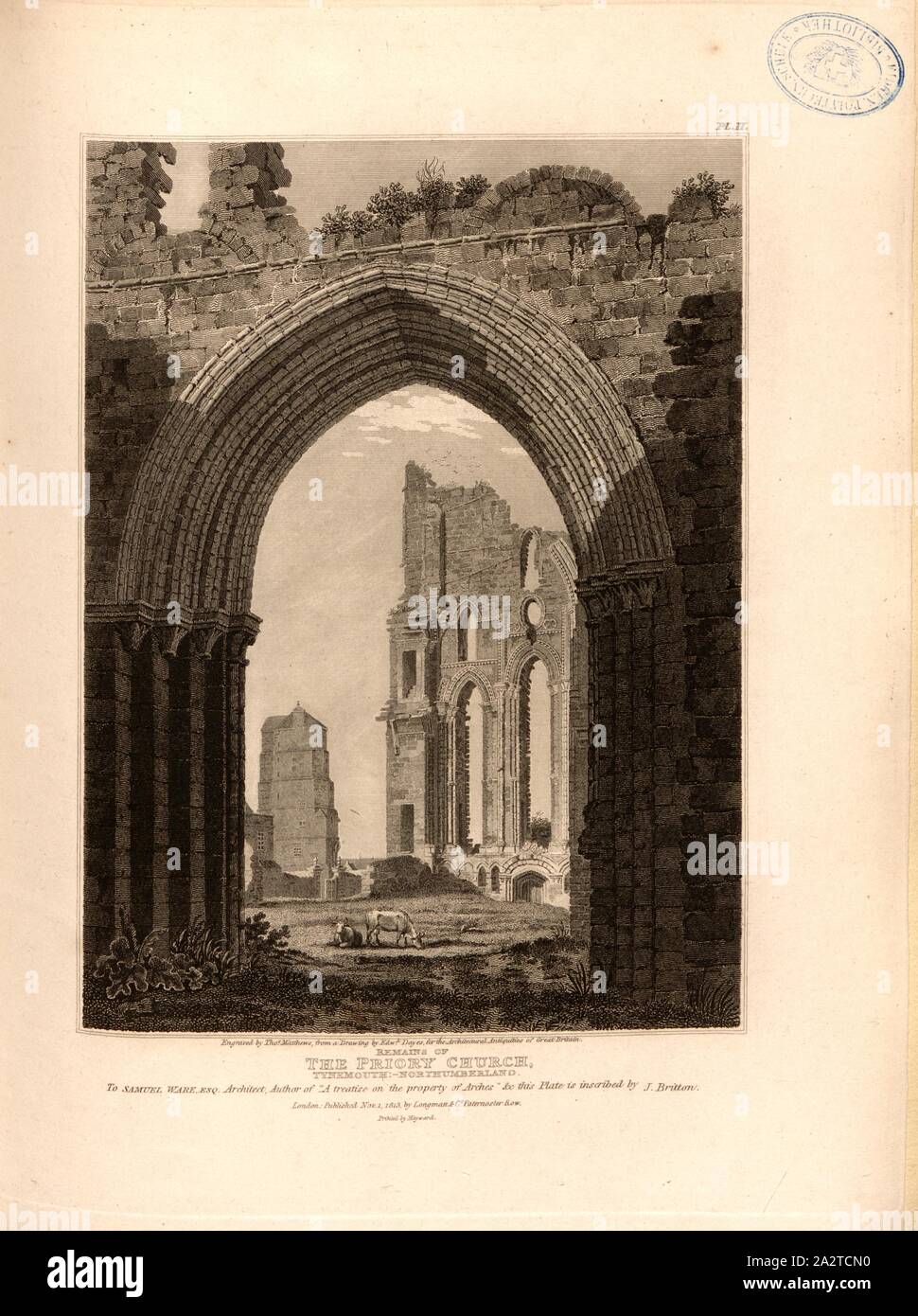 Remains of priory church Tynemouth, Northumberland, Tynemouth Priory ...
