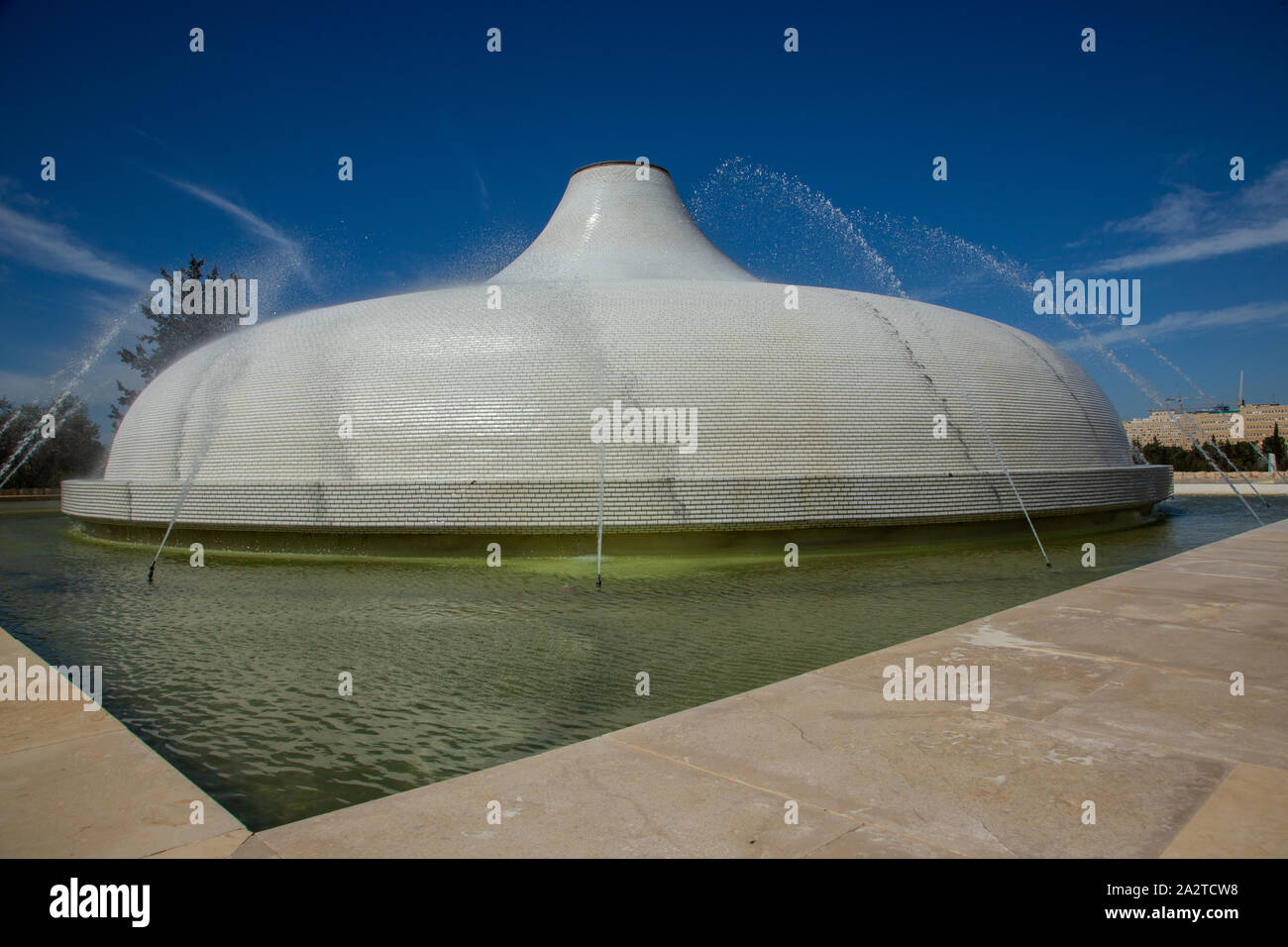 Shrine of the Book in the Israel Museum Jerusalem that houses the Dead ...