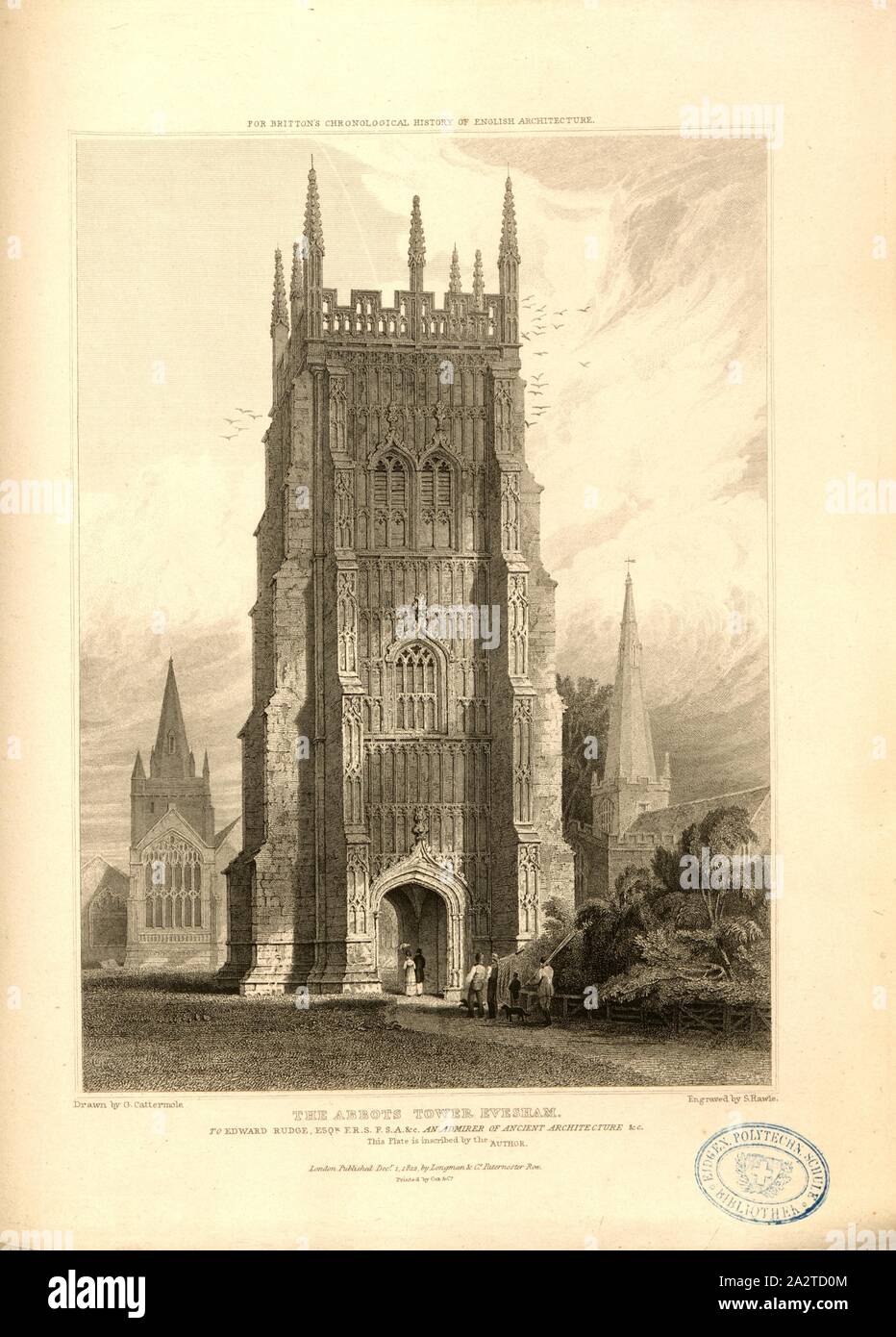 The Abbots Tower Evesham, Evesham Abbey Bell Tower in Evesham ...