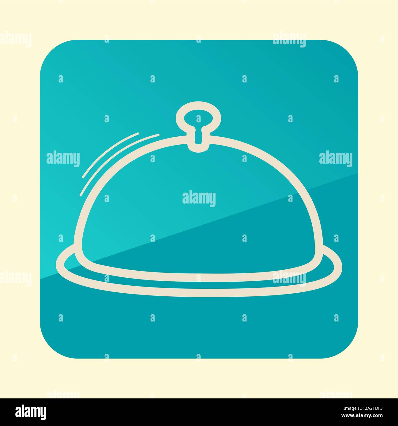 Food tray outline icon. Harvest. Thanksgiving vector illustration, eps ...