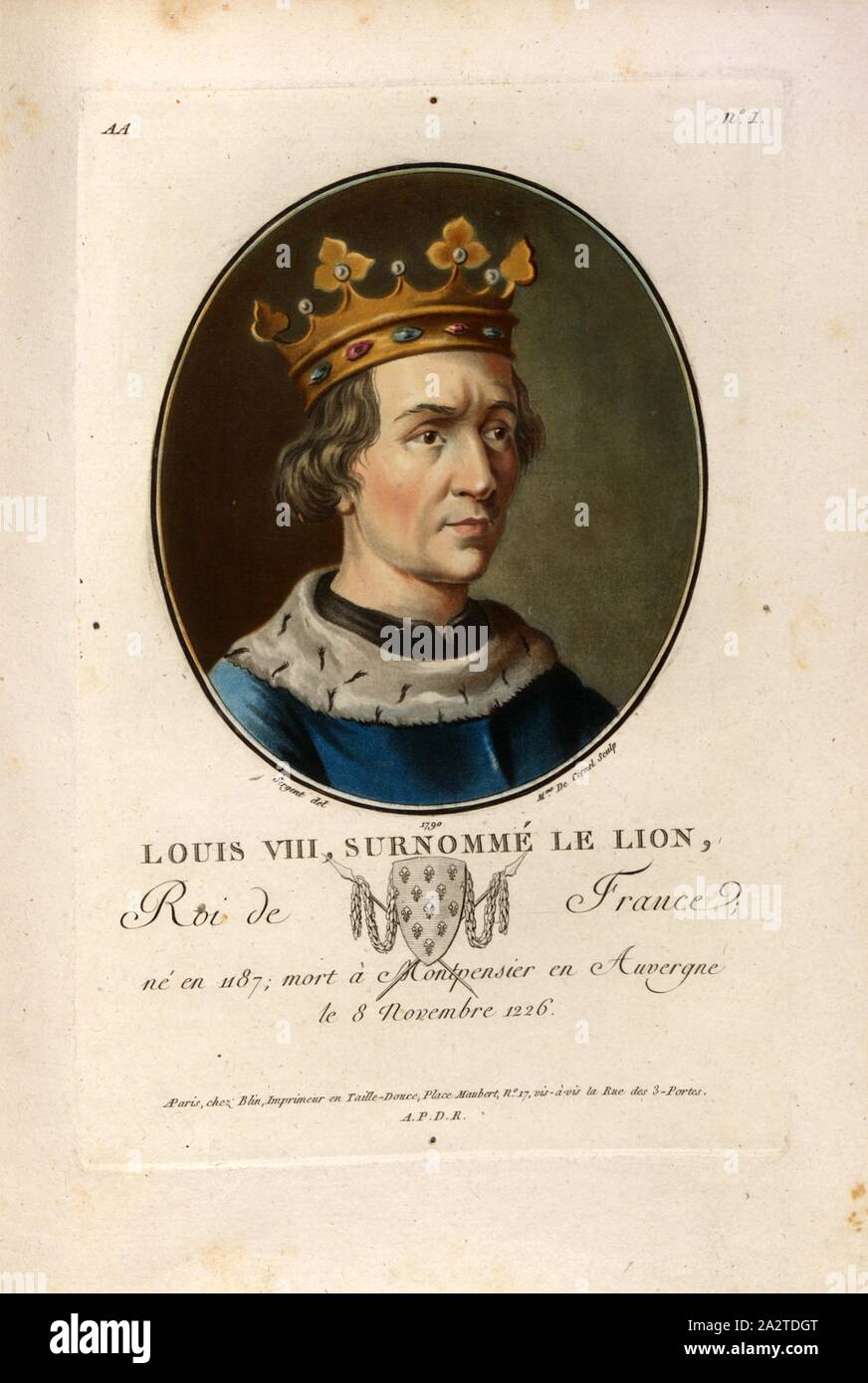 Louis viii of france hi-res stock photography and images - Alamy