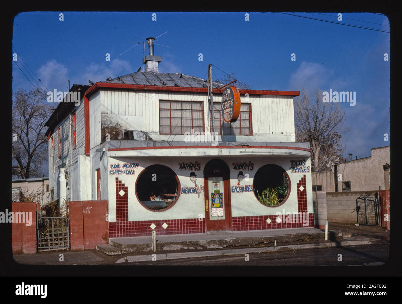 Red Ball Cafe, Albuquerque, New Mexico Stock Photo - Alamy