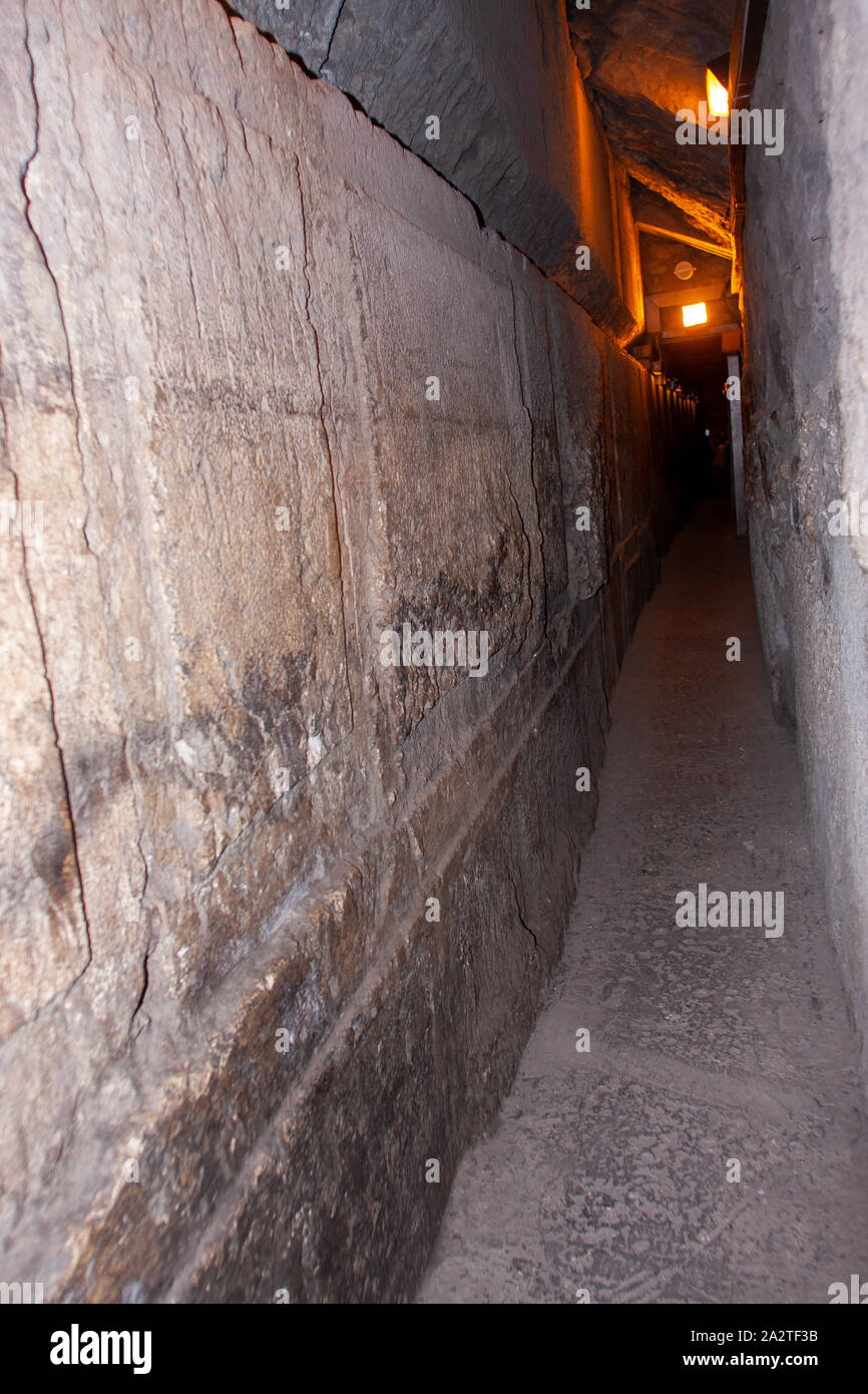 Narrow passage in Western Wall Stock Photo - Alamy