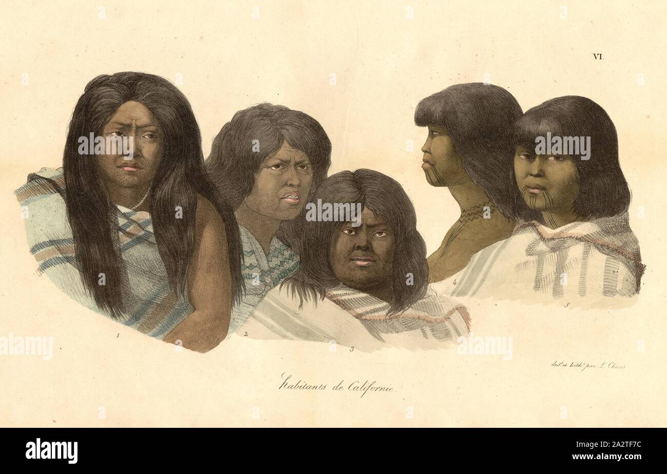 Inhabitants of California 1, Portraits of California residents, signed ...