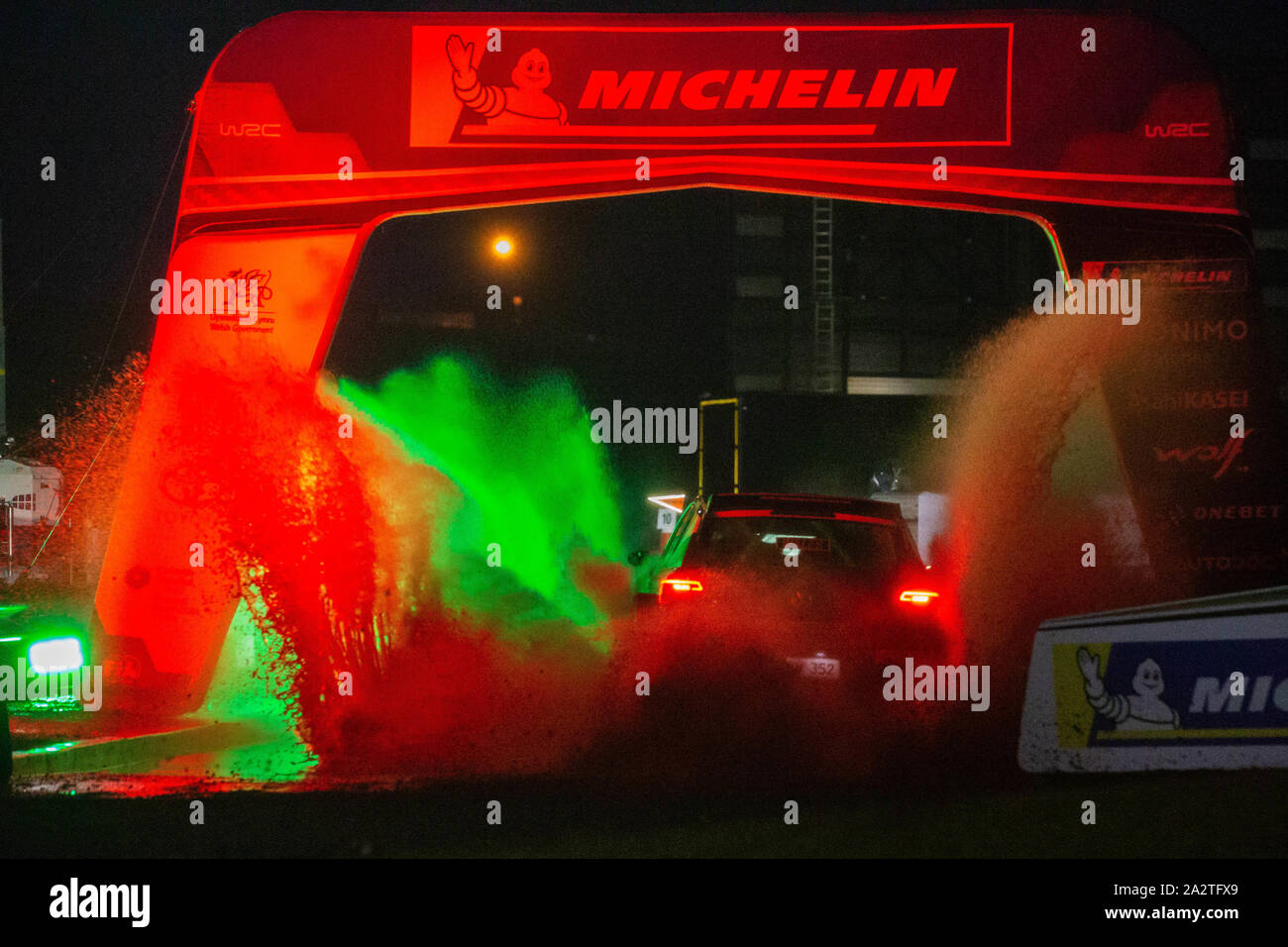 3rd October 2019; Oulton Park, Cheshire, England; WRC Wales Rally GB ...