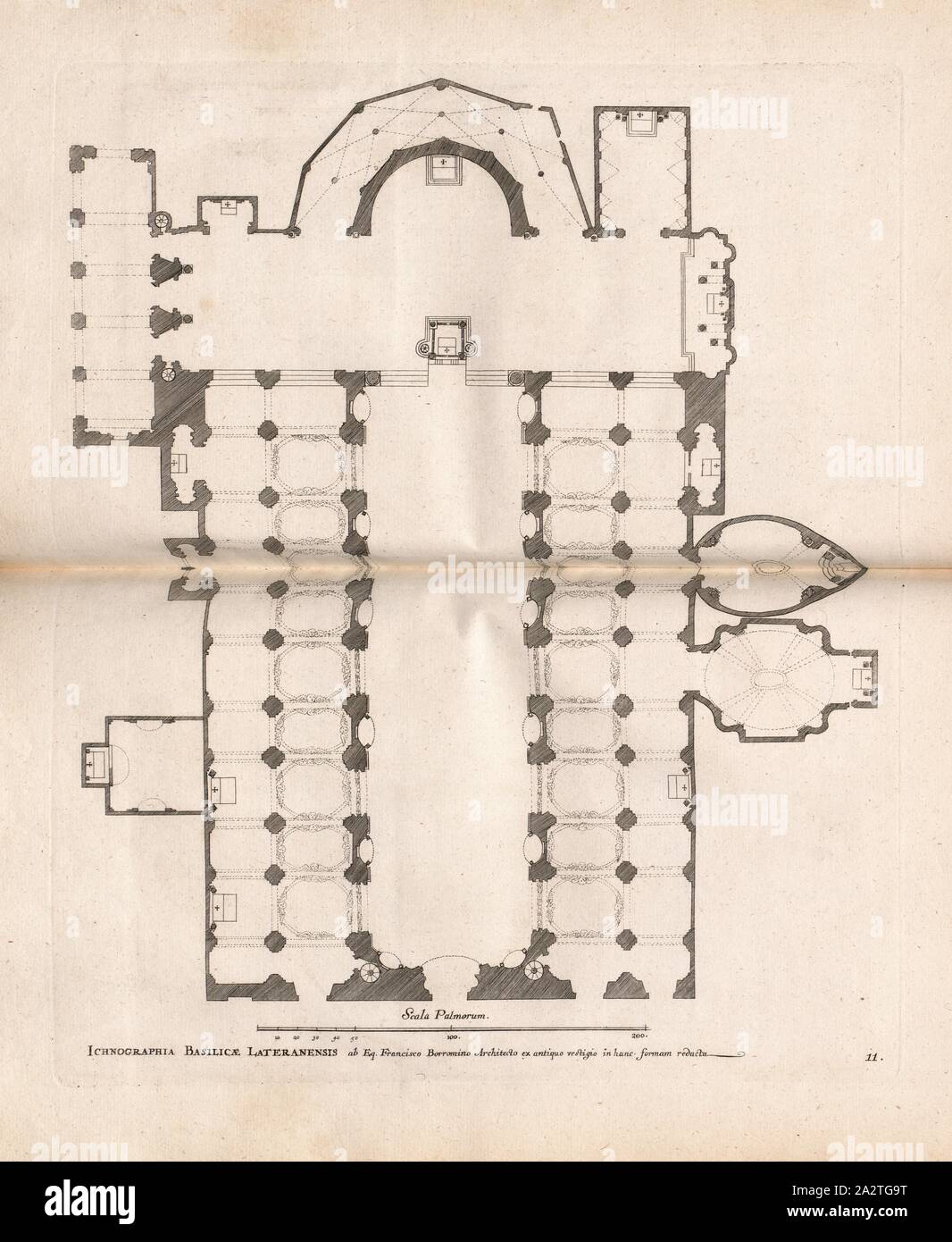 Lateran basilica plan hi-res stock photography and images - Alamy