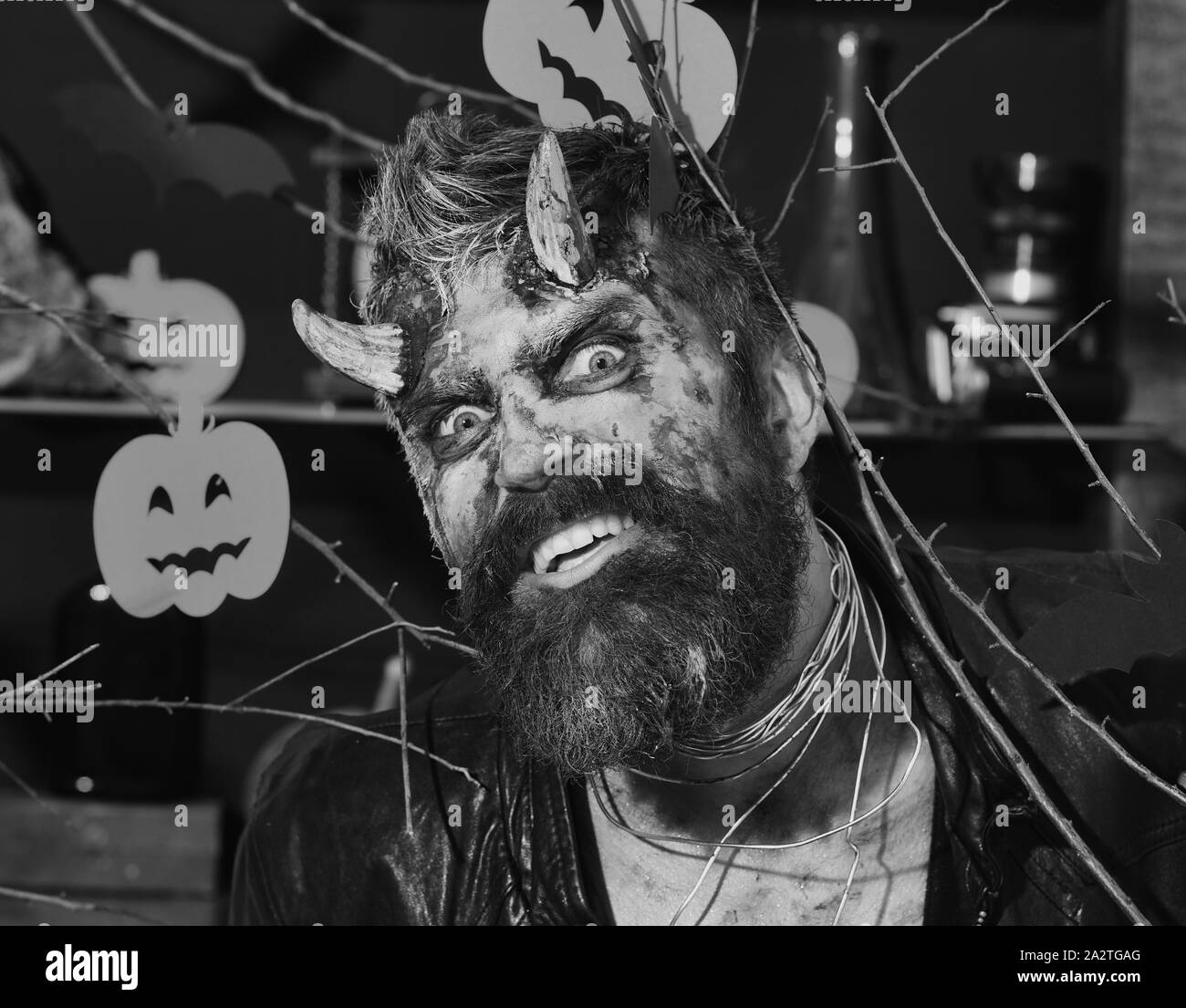 Scary bats orange background Black and White Stock Photos & Images - Alamy
