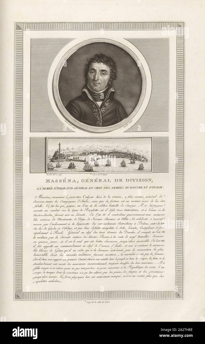 Portrait of andre massena hi-res stock photography and images - Alamy