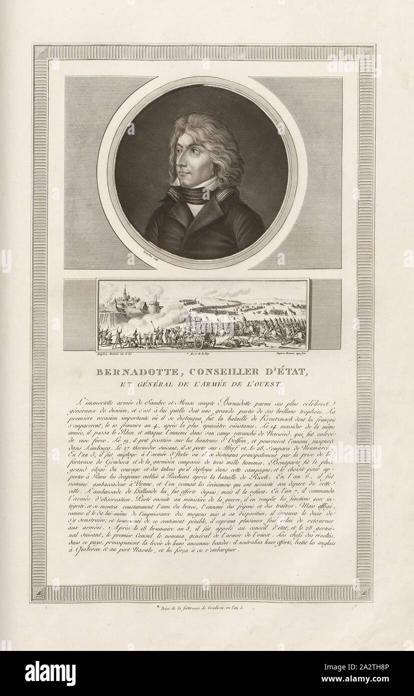 General jean baptiste bernadotte hi-res stock photography and images ...