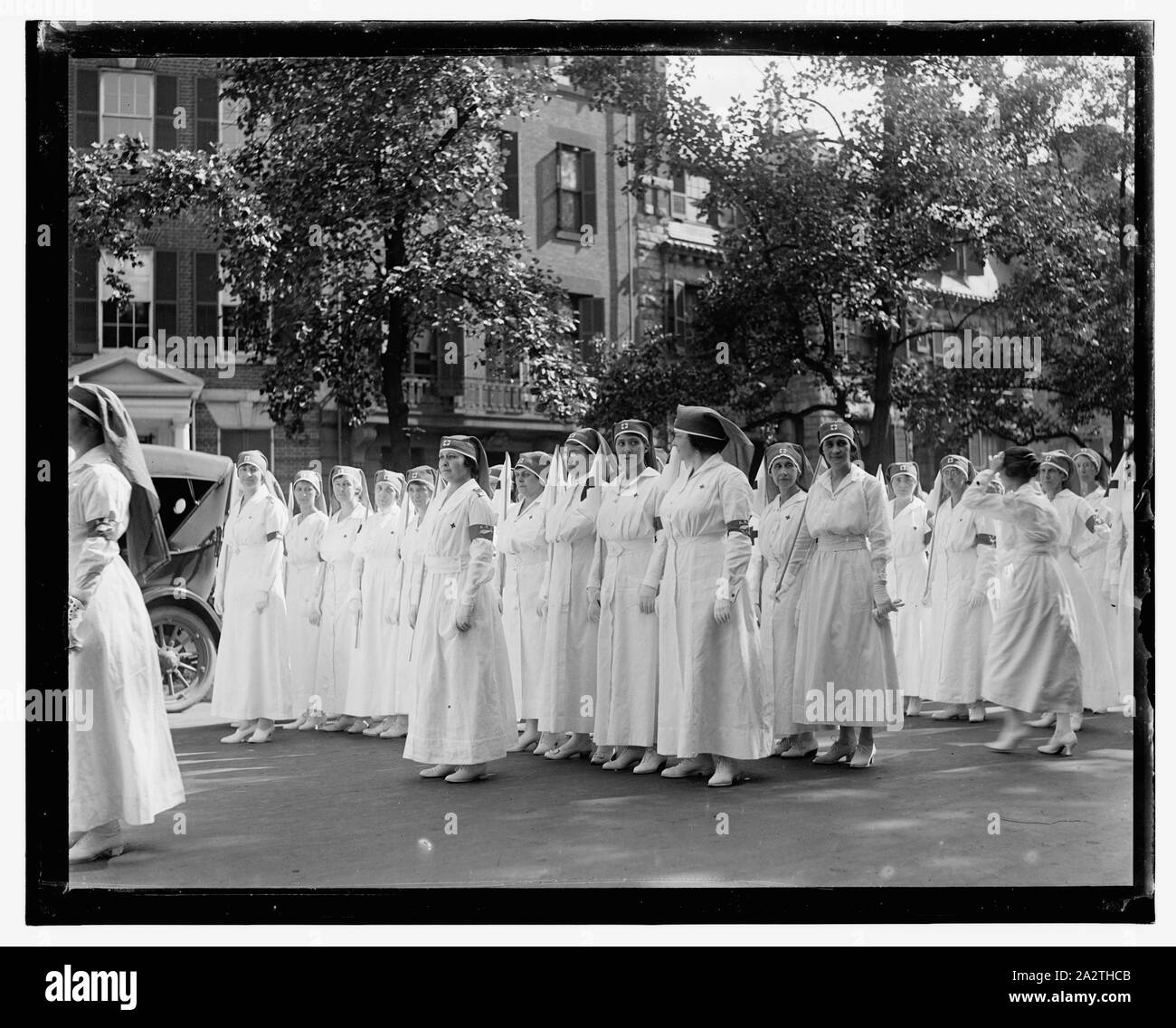 American soldiers red cross Black and White Stock Photos & Images - Alamy