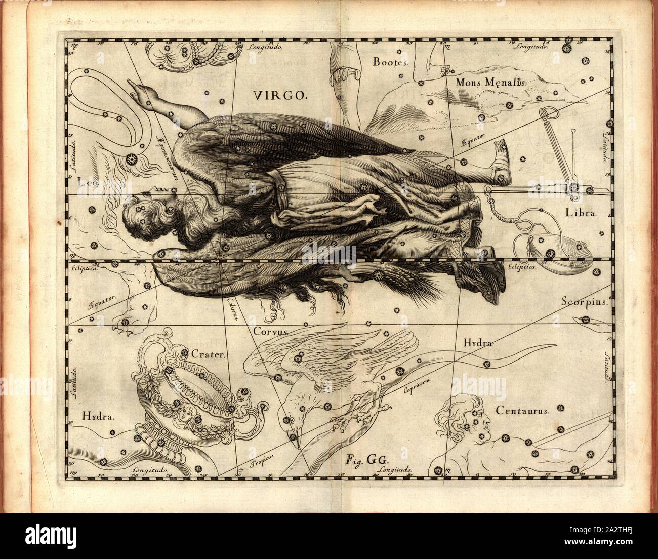 Virgo constellation hi-res stock photography and images - Alamy