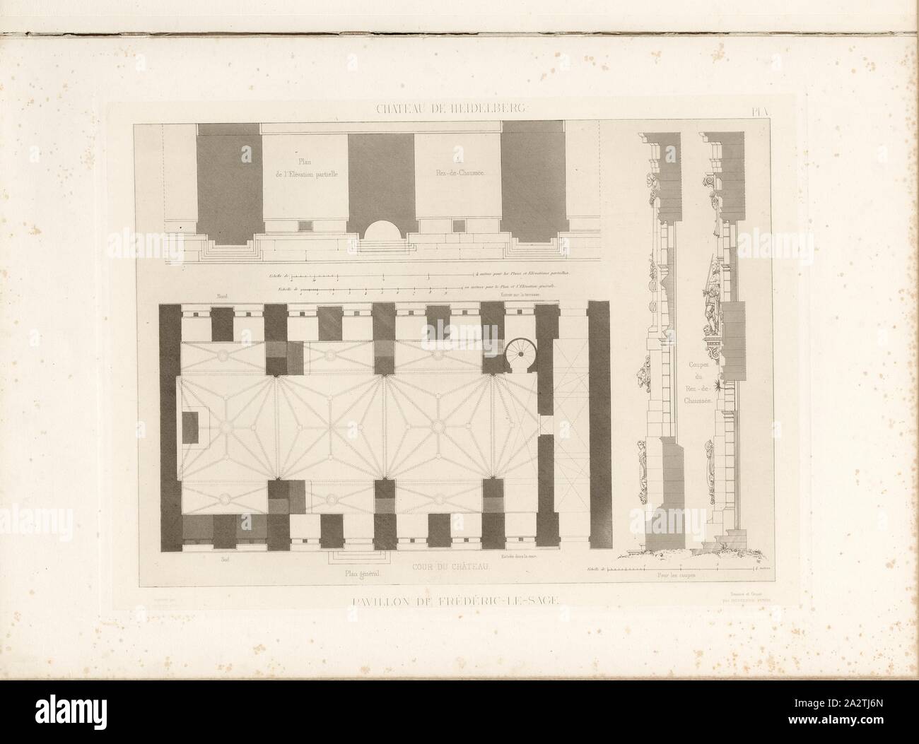 Plan of heidelberg castle hi-res stock photography and images - Alamy