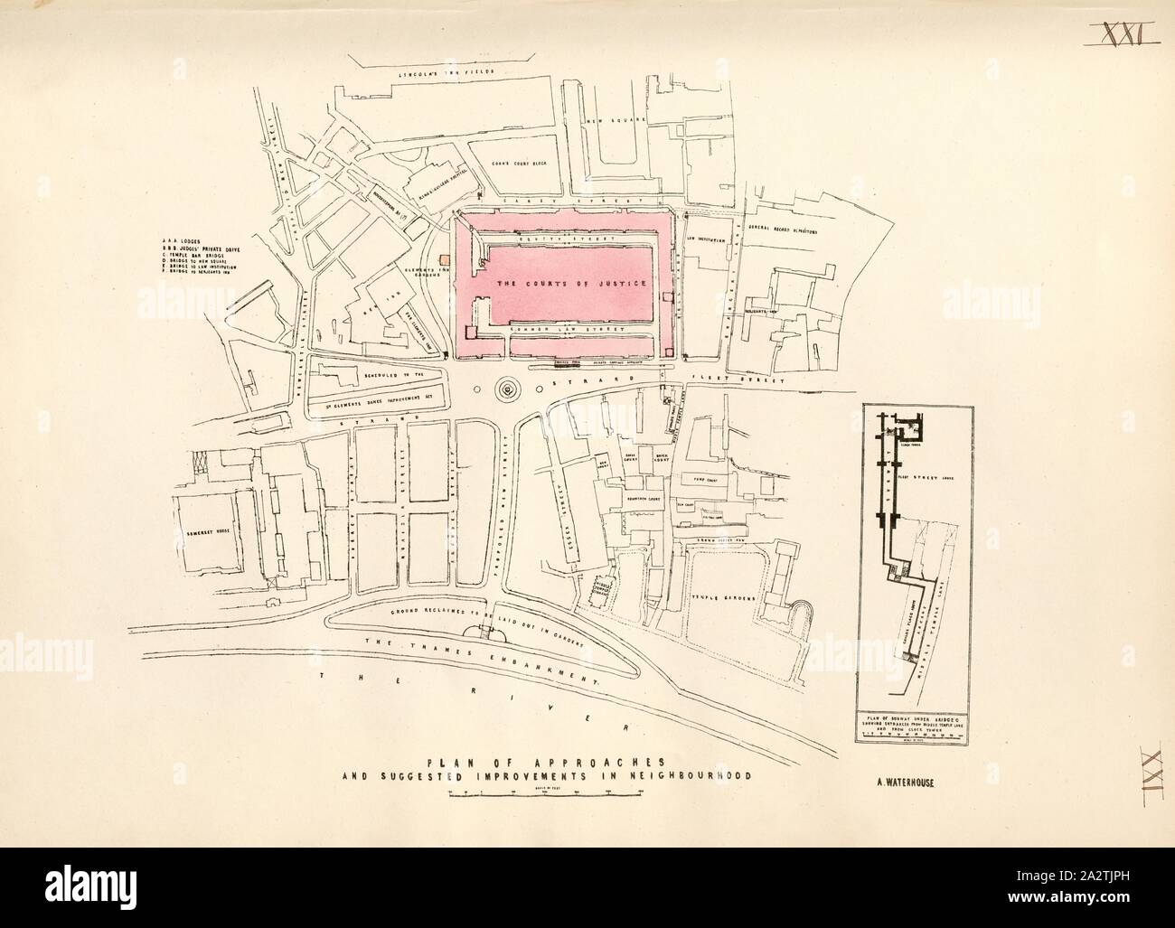 Plan of Approaches and suggested Improvements in neighbourhood, Plan of ...