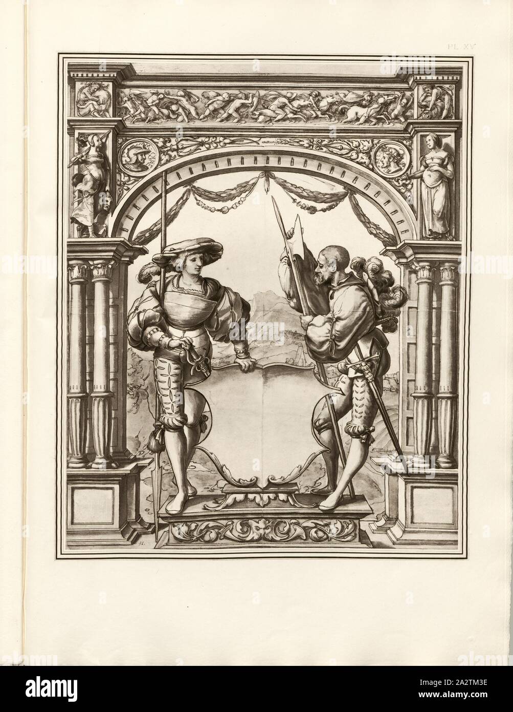 Empty blazon supported hi-res stock photography and images - Alamy