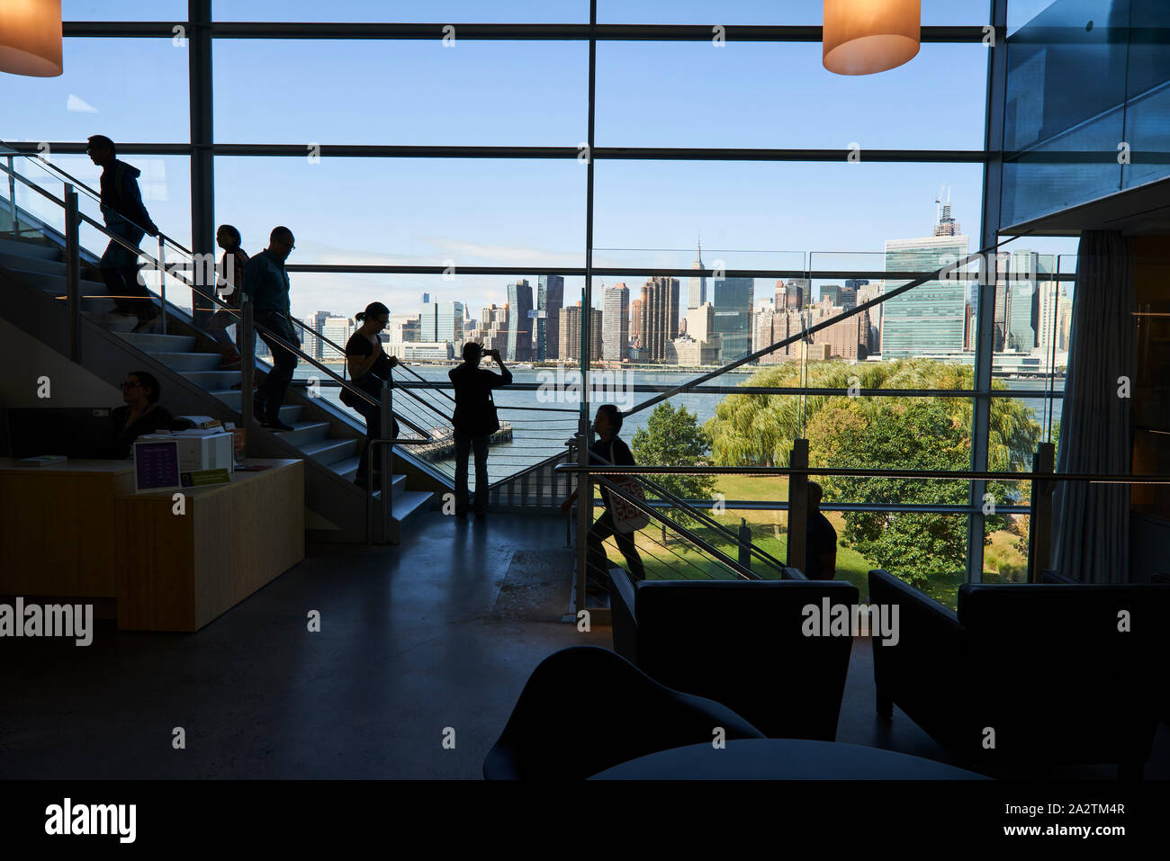 Hunters Point Community Library, designed by Steven Holl Architects ...