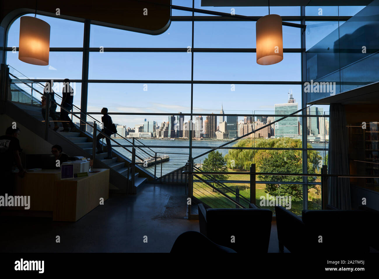 Hunters Point Community Library, designed by Steven Holl Architects ...