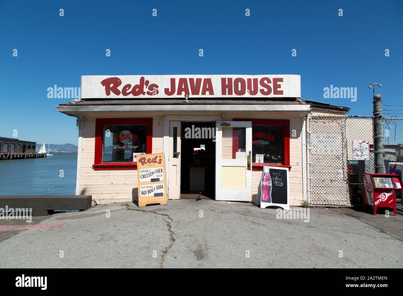 Red's Java House, San Francisco, California Stock Photo - Alamy