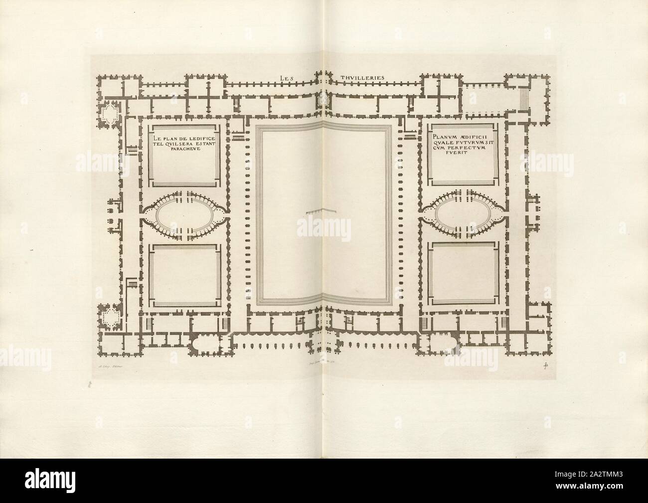 Palais tuileries plan hi-res stock photography and images - Alamy