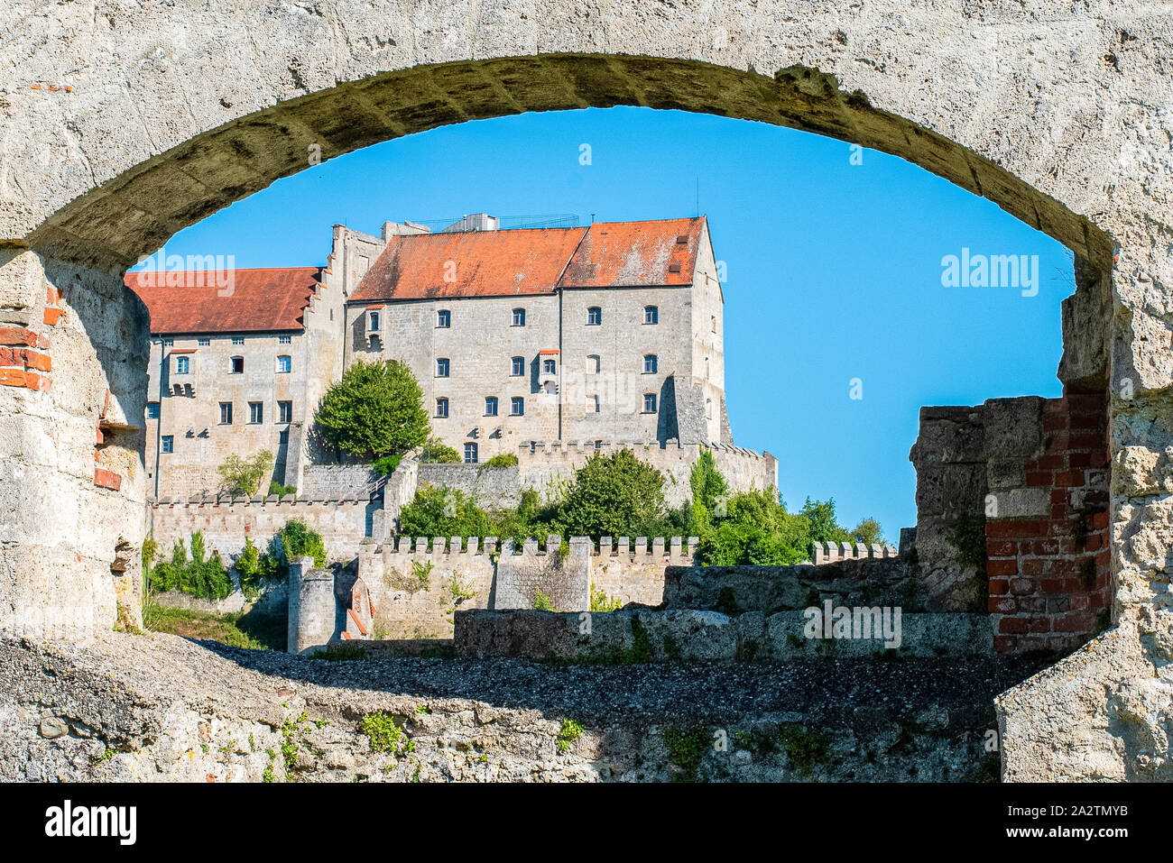 Castle Burghausen in Bavaria, Germany Stock Photo - Alamy