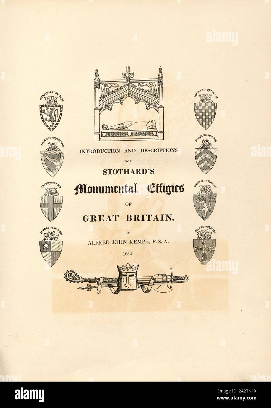 Monumental effigies stothard hi-res stock photography and images - Alamy