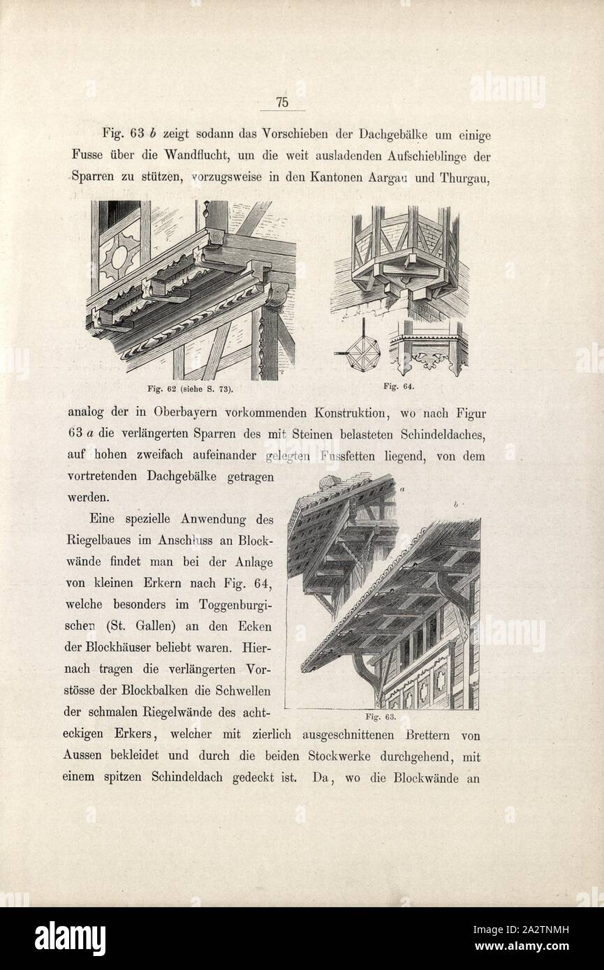 Overhanging beams hi-res stock photography and images - Alamy