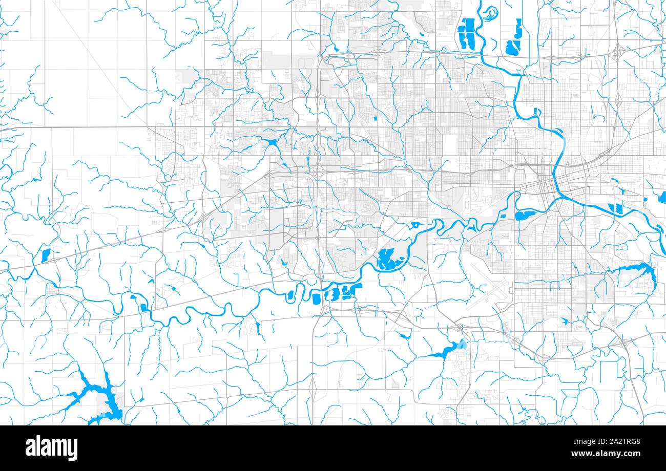 Detailed Map Western Iowa