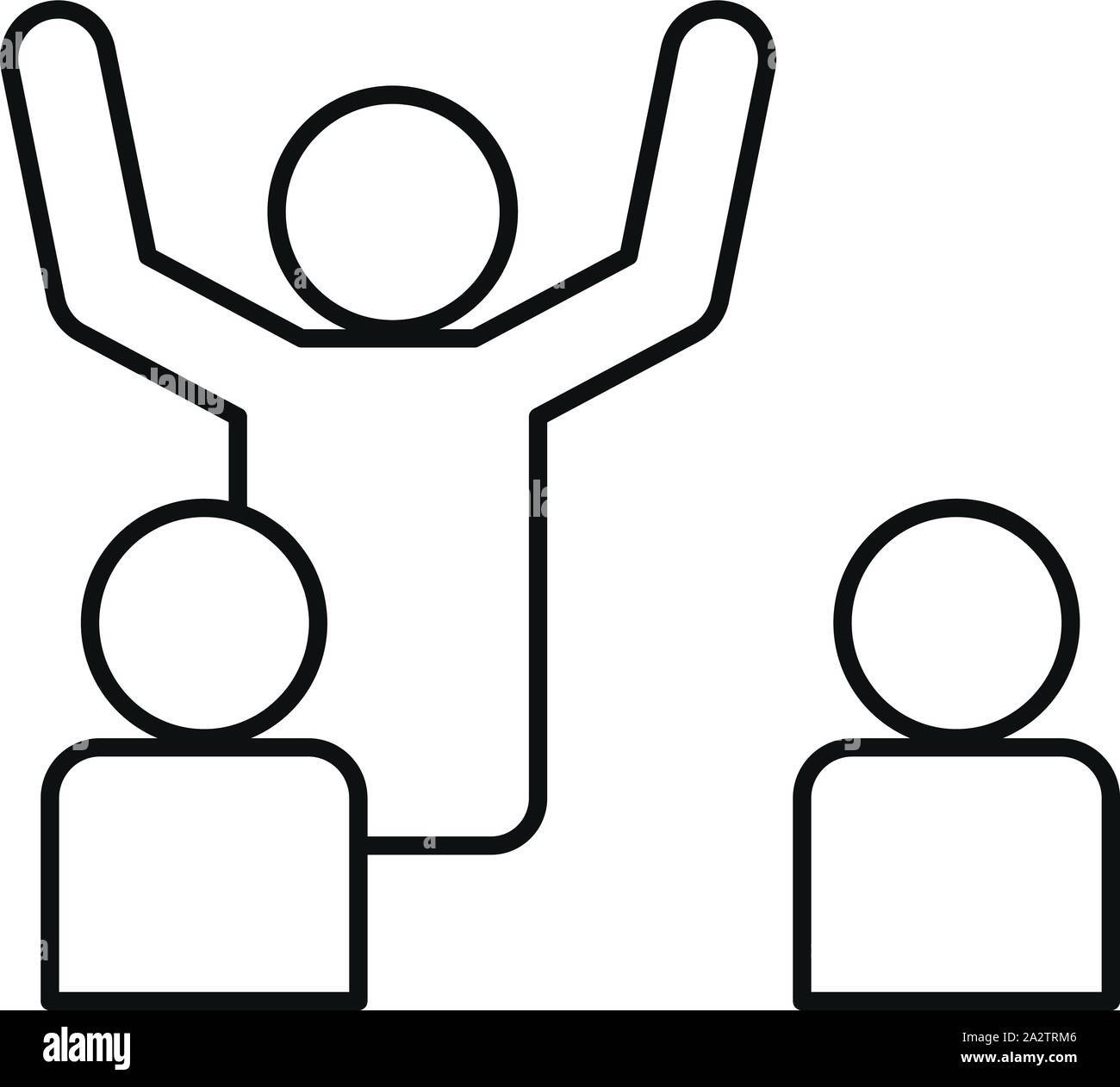 Lecture classroom icon. Outline lecture classroom vector icon for web ...