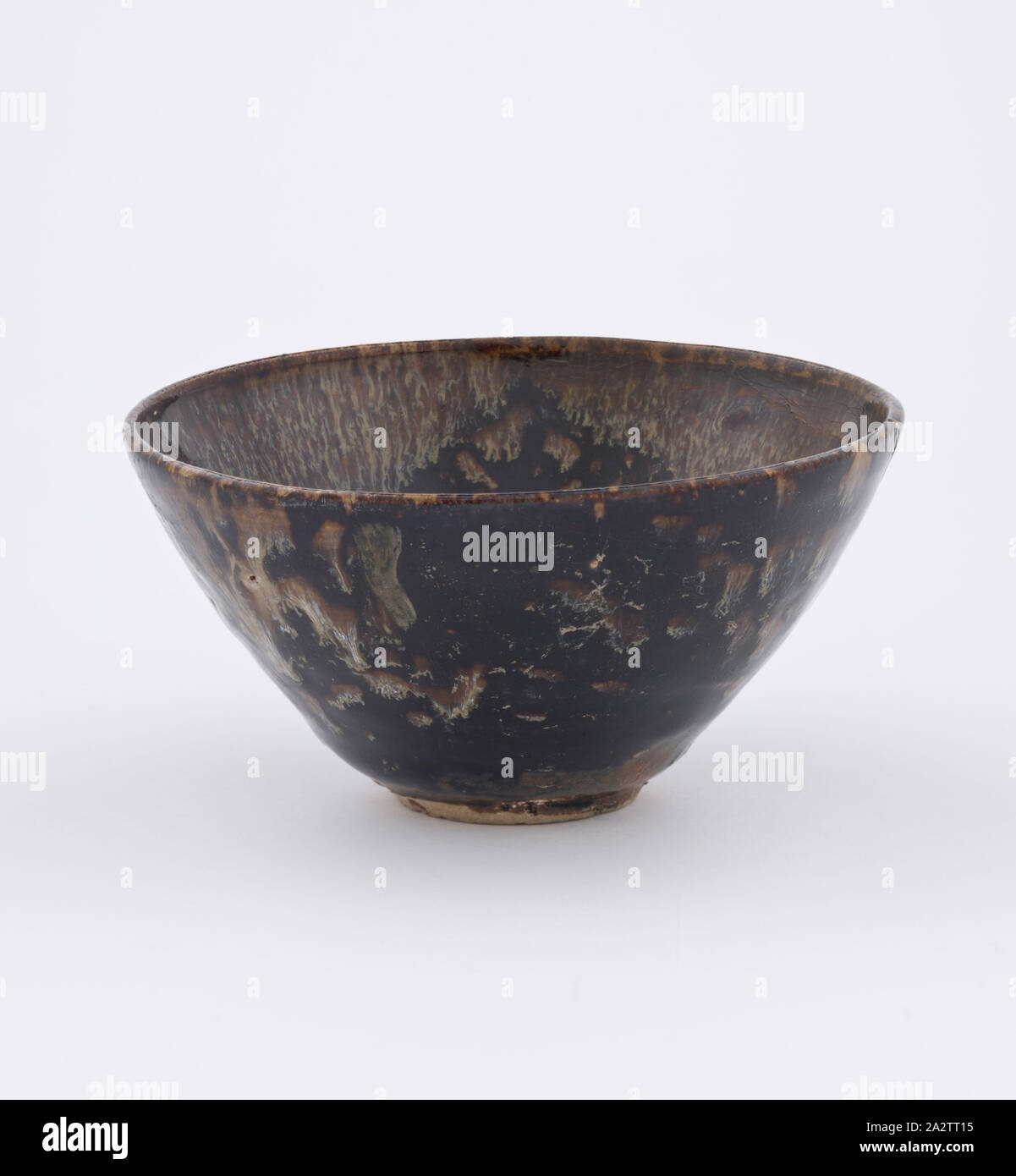 tea bowl, Southern Song, Southern Song, 1127-1279, Jizhou ware, 4-7/16 ...
