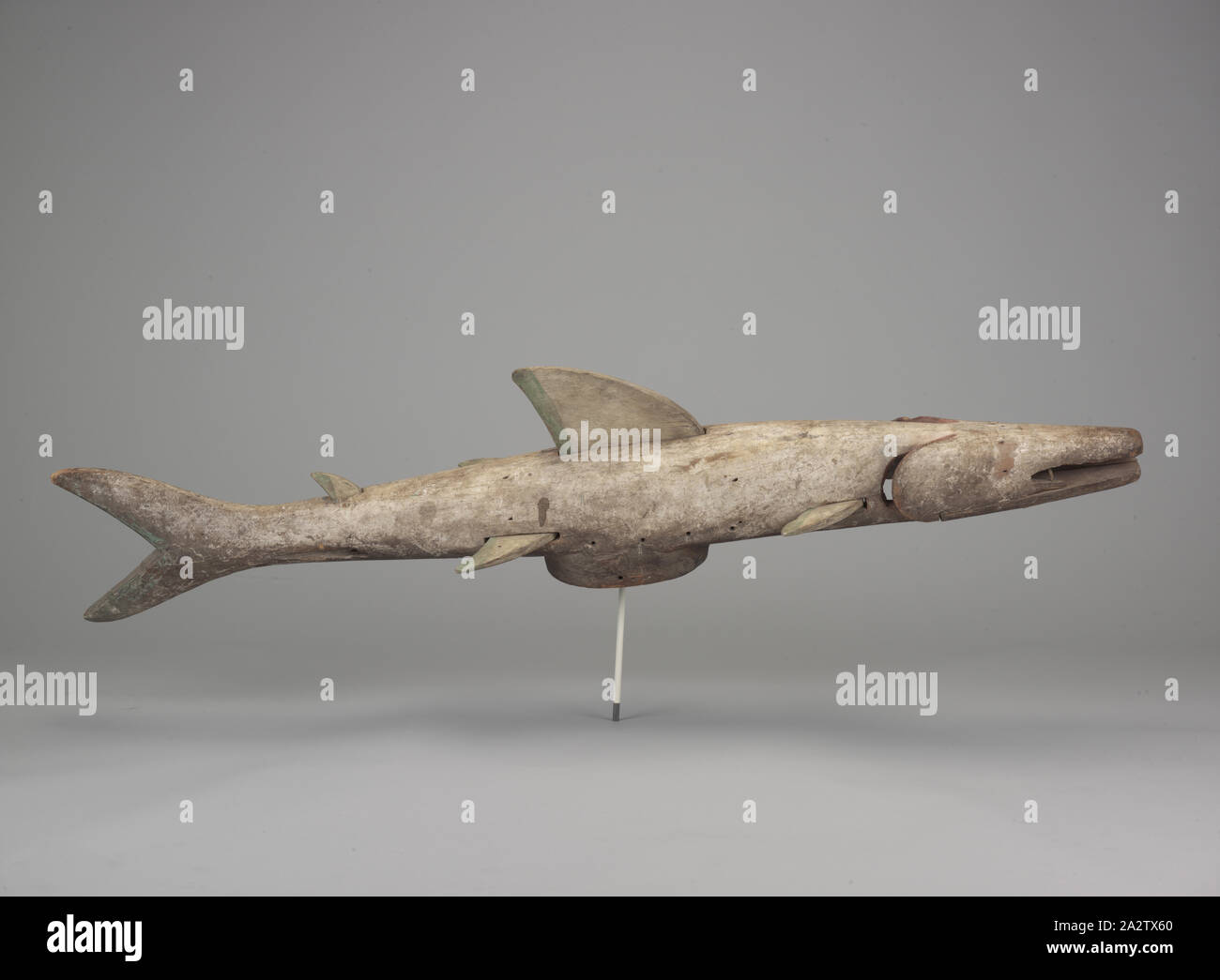 cap mask in the form of a shark, Abua people, 20th century, wood ...