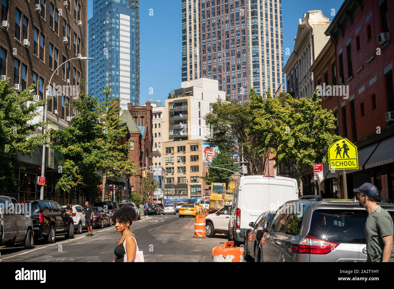 Development in Downtown Brooklyn in New York on Sunday, September 29 ...