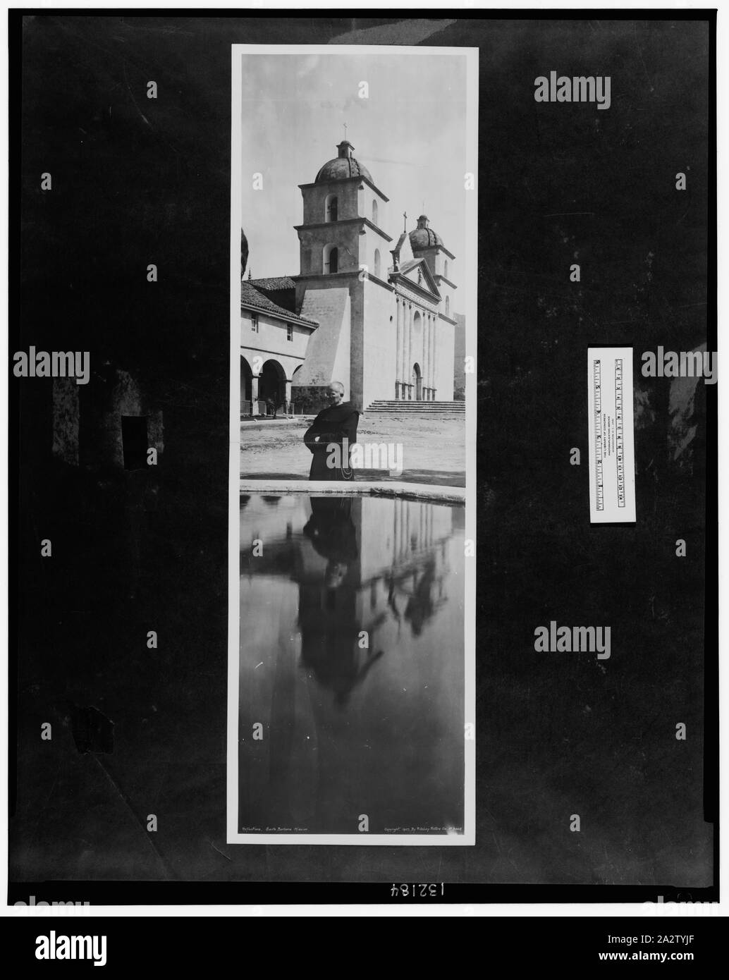 Mission santa barbara barbara Black and White Stock Photos & Images - Alamy