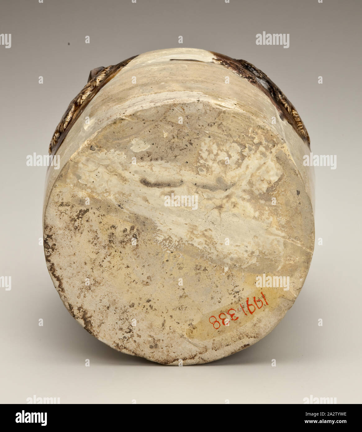 ewer with medallion appliqués of foliage and birds, Tang dynasty, Tang ...