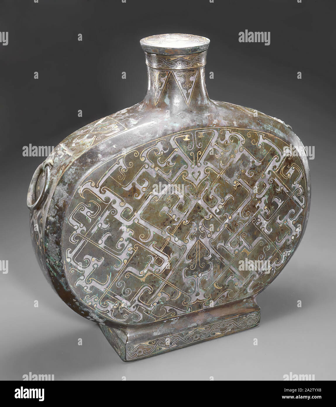 canteen, Eastern Zhou dynasty, Eastern Zhou dynasty, about 300 B.C.E ...