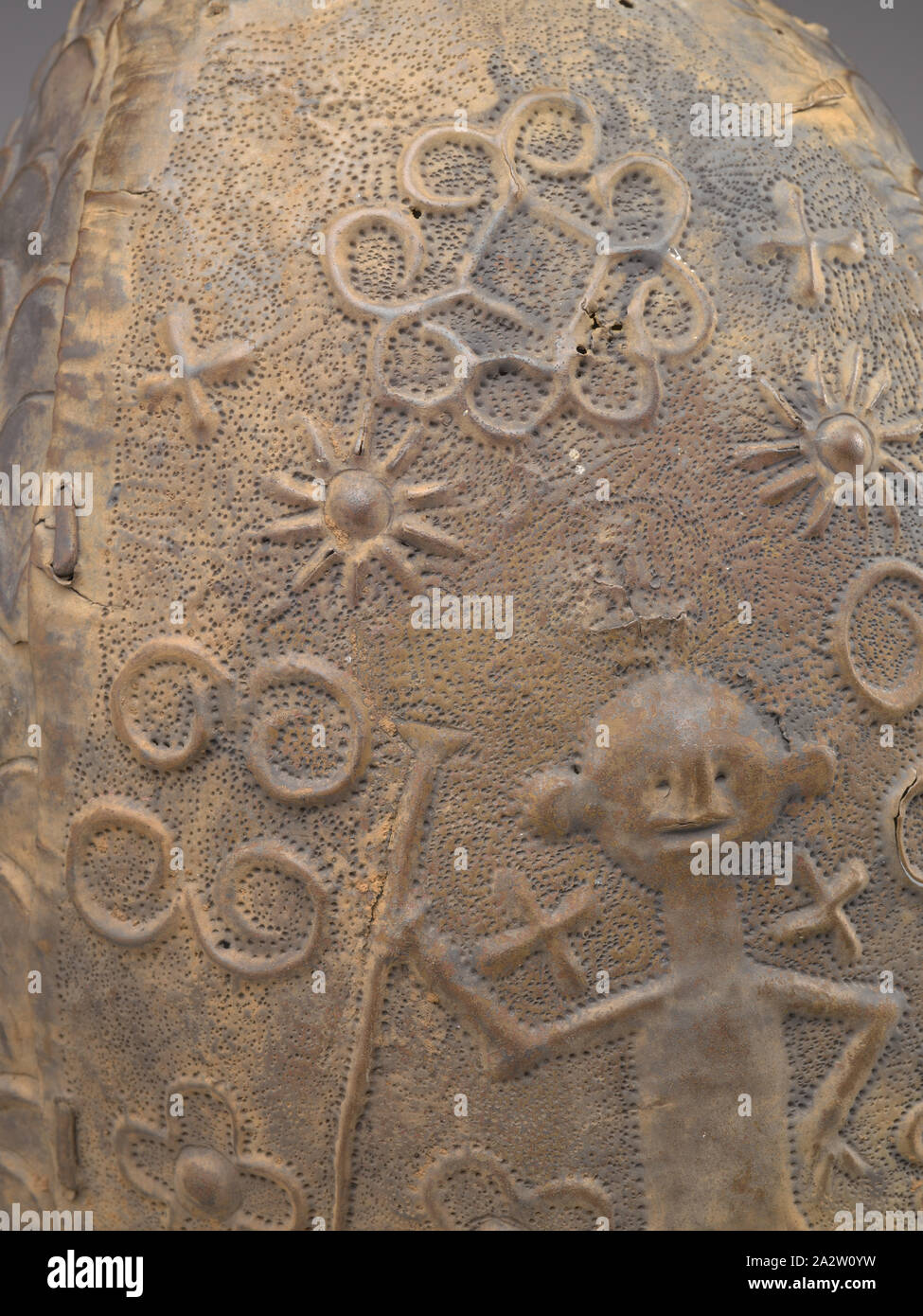 chief's hat, Kongo people, 1900-1940, steel, H: 12-1/2 in., African Art ...