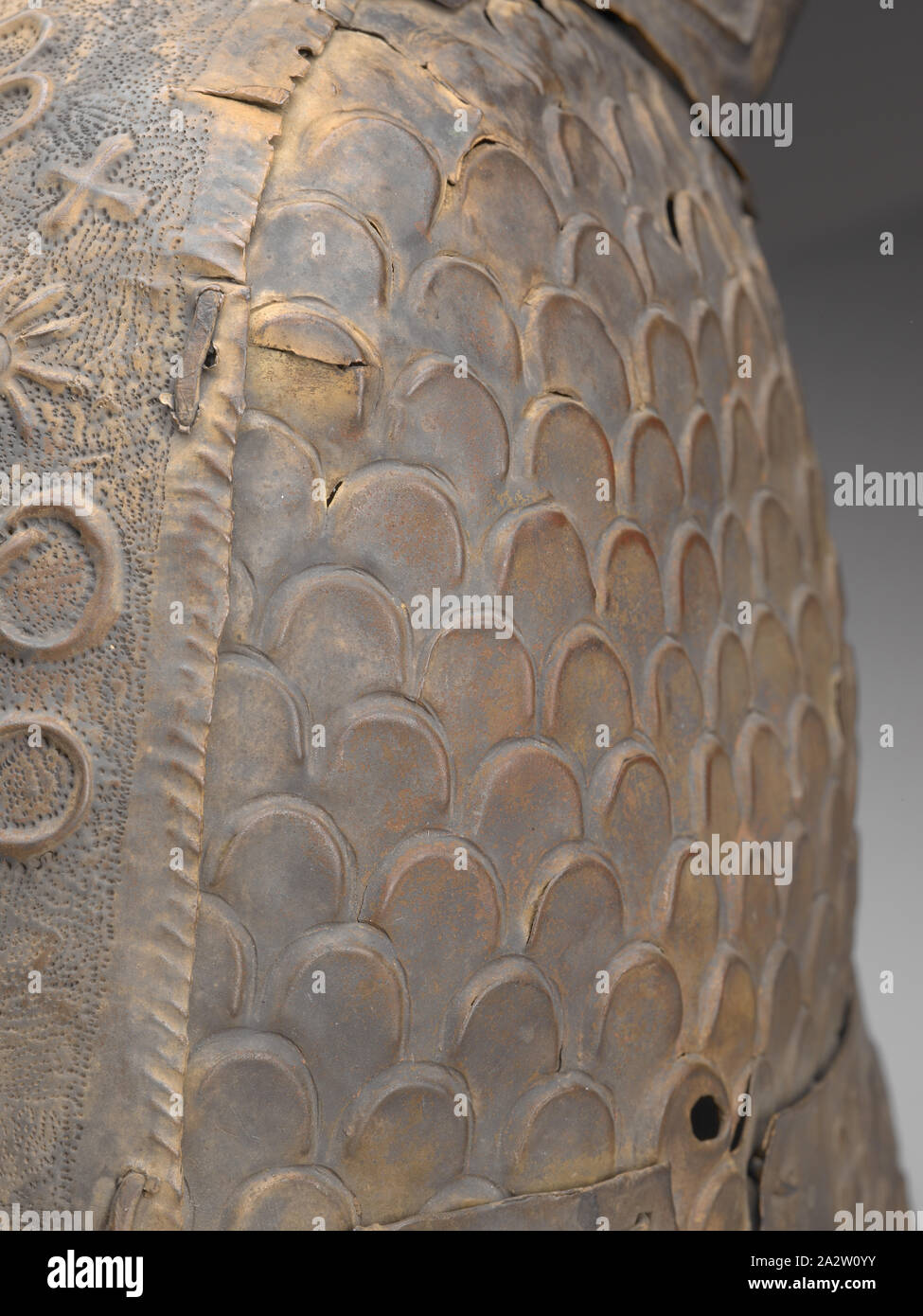 chief's hat, Kongo people, 1900-1940, steel, H: 12-1/2 in., African Art ...