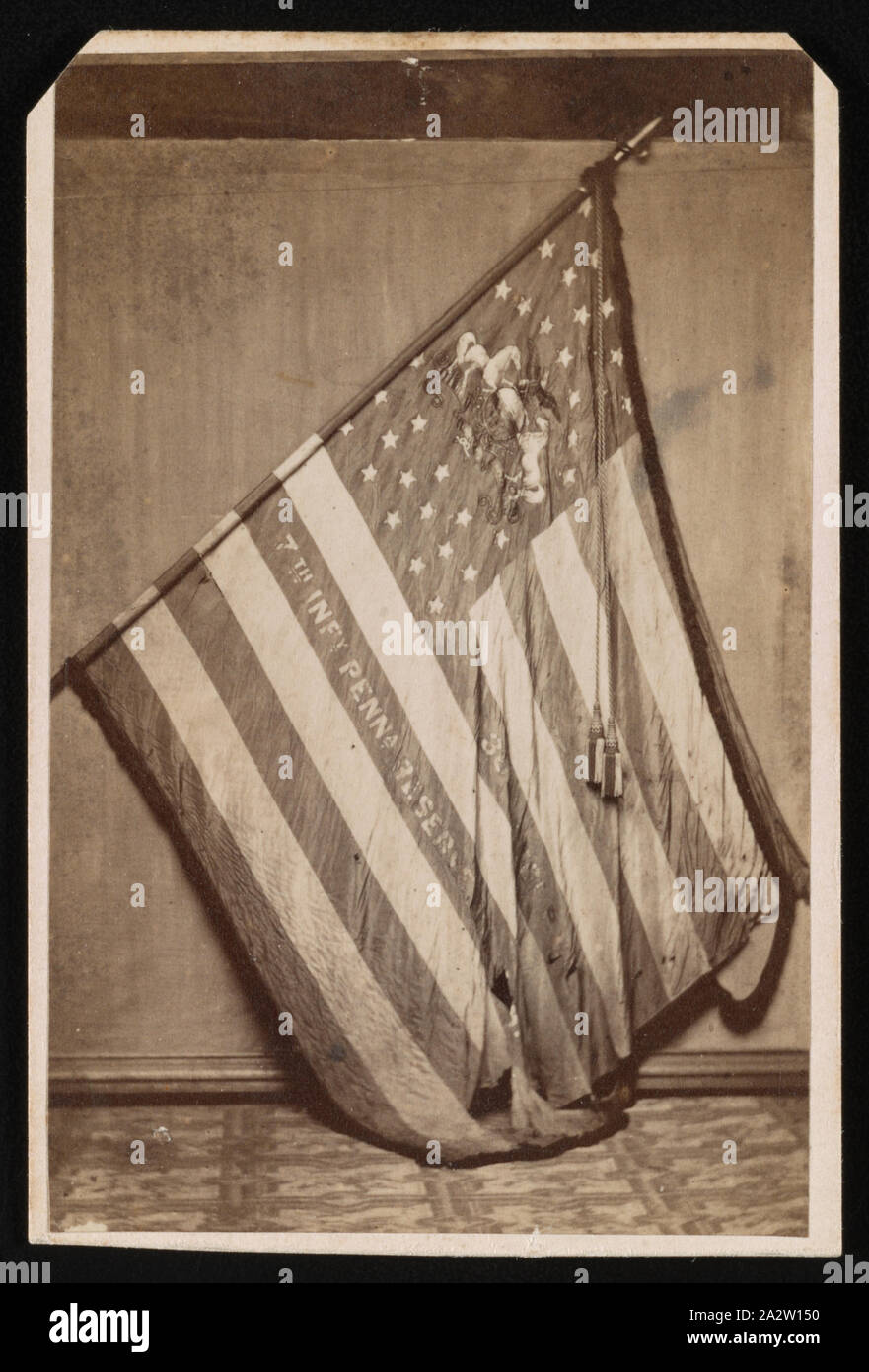 Regimental flag of 36th Pennsylvania Infantry Regiment / Wolff's ...
