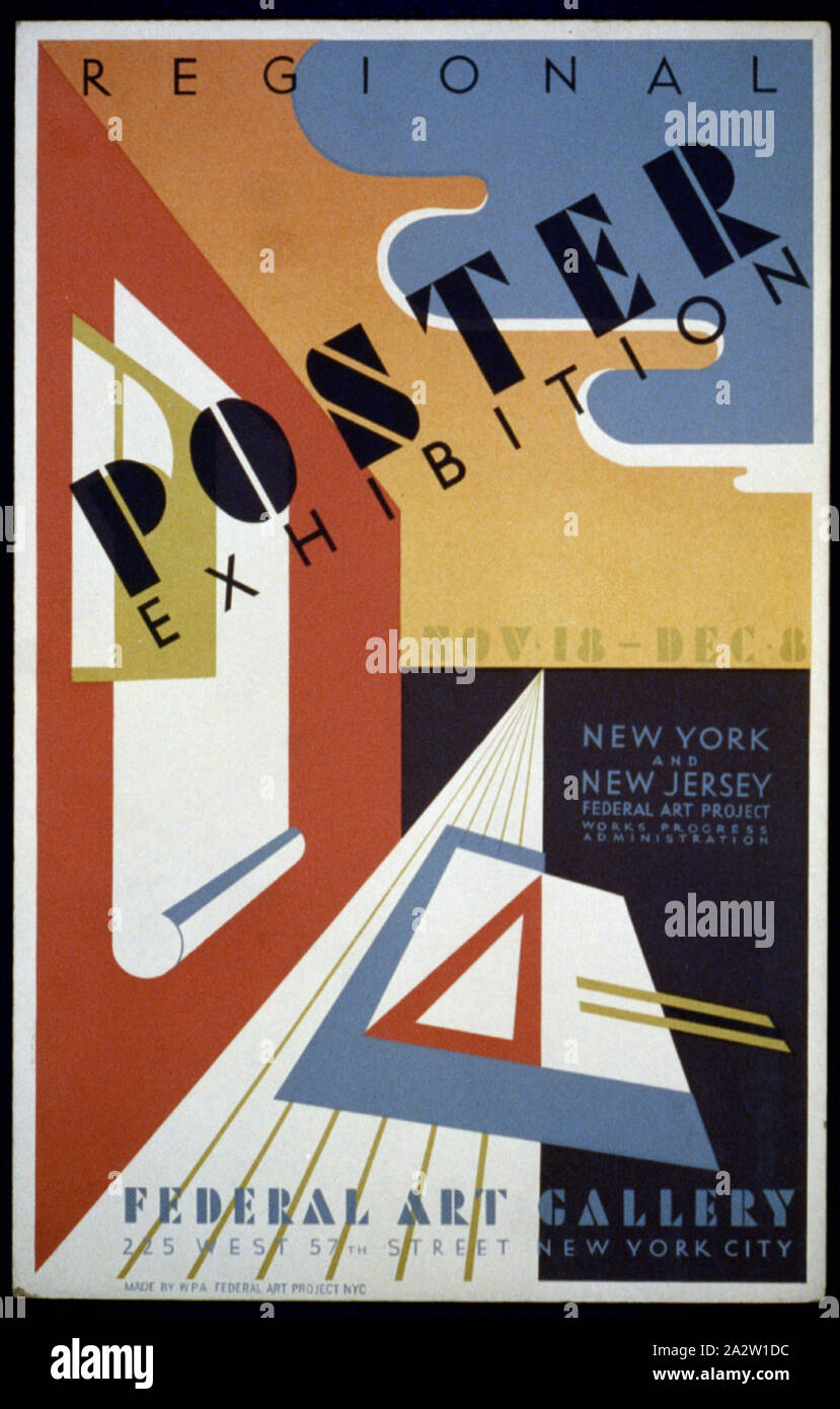 Regional poster exhibition Stock Photo - Alamy