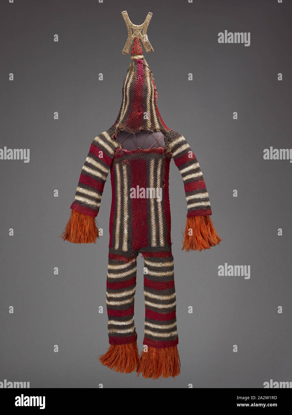 masquerade costume and headdress, Koro people, mid-20th century, wood ...