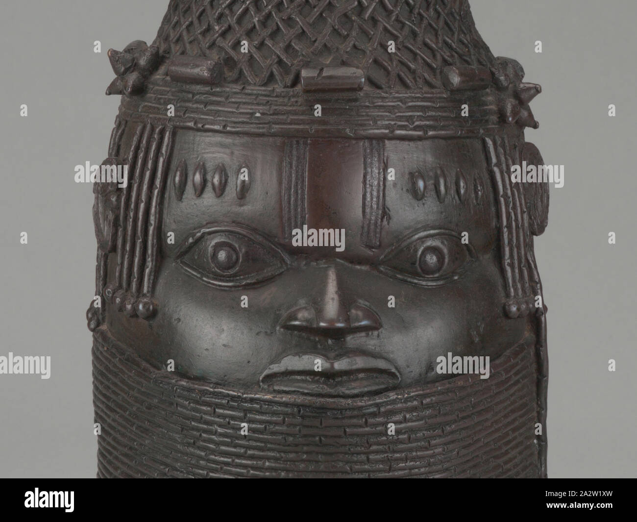 head of queen mother, Benin Kingdom, Edo people, late 18th century ...