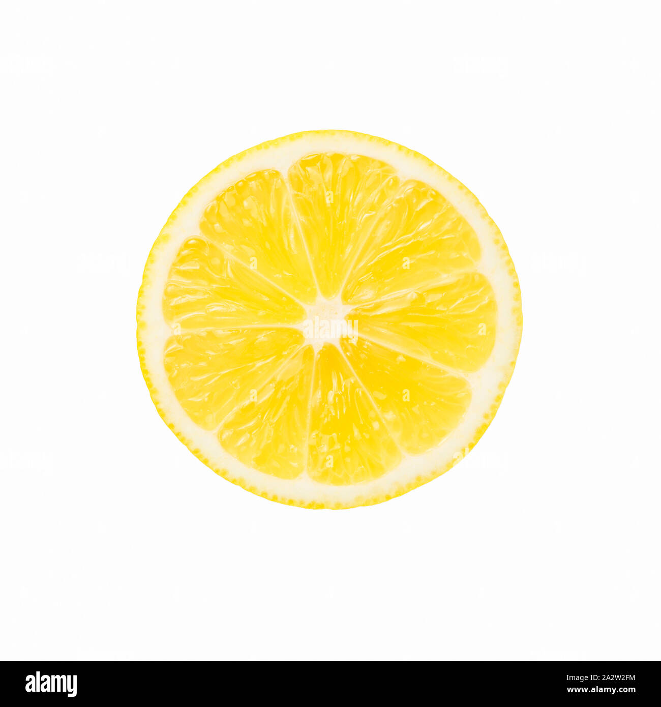 Lemon on white background isolated. Flat lay Stock Photo - Alamy