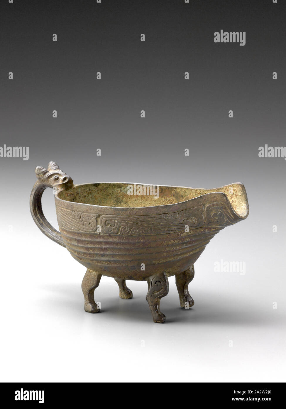 ritual water vessel, Unknown, Western Zhou dynasty, about 800 B.C.E ...