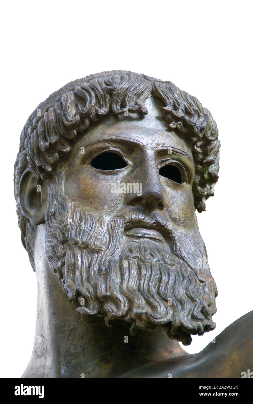 National Archaeological Museum, Athens, Greece. - Zeus or Posidon Stock ...