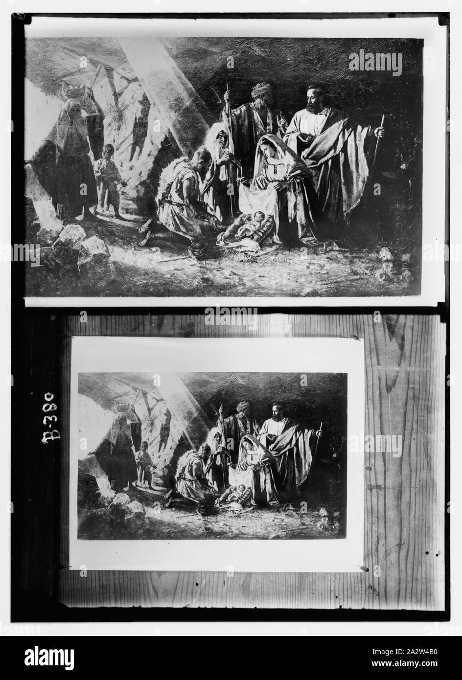 Religious paintings in Palestine. The Nativity, by Rama; Another view ...