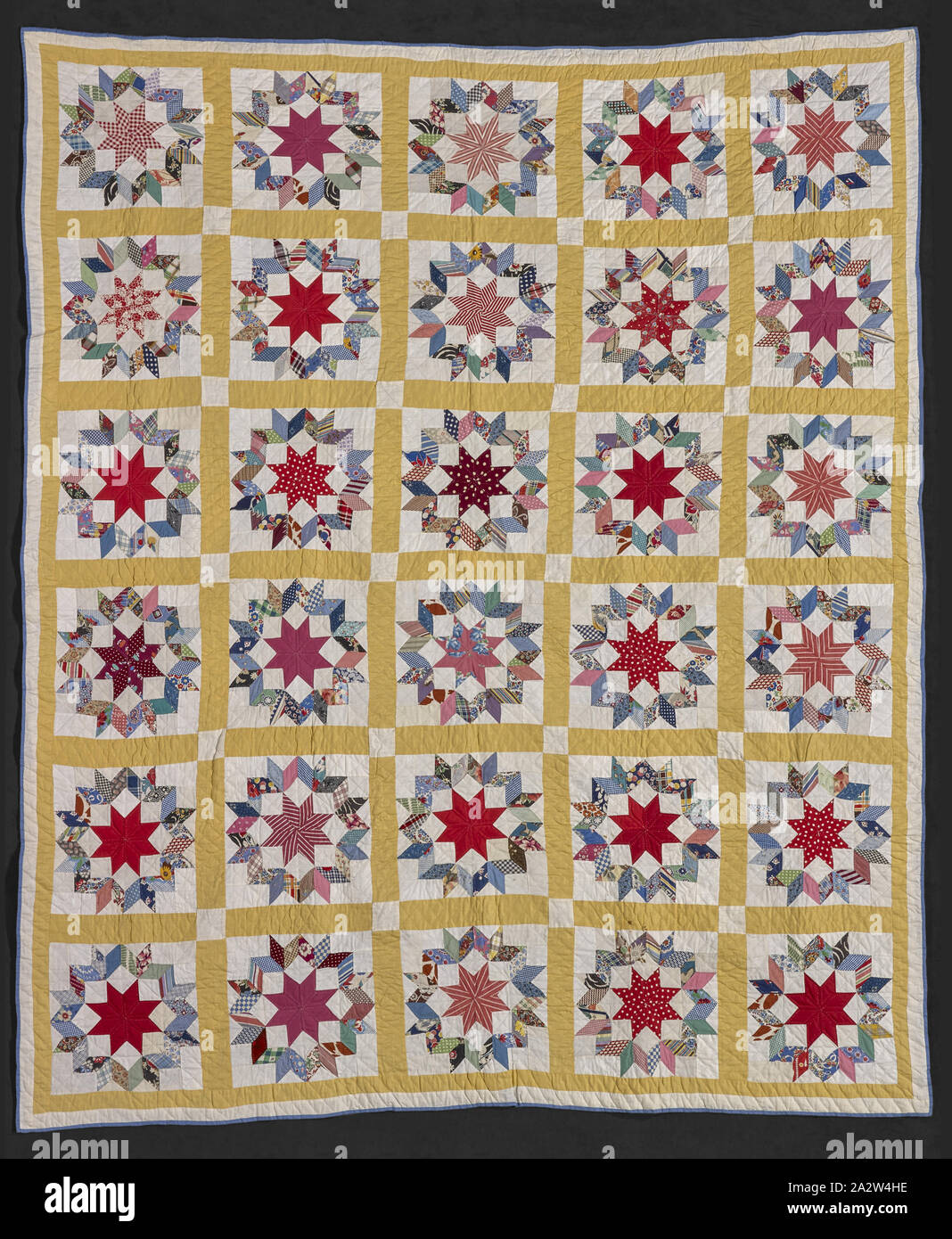 quilt (Double Star), Emily Jane Johnson Ledbetter (American, 1861-1957 ...