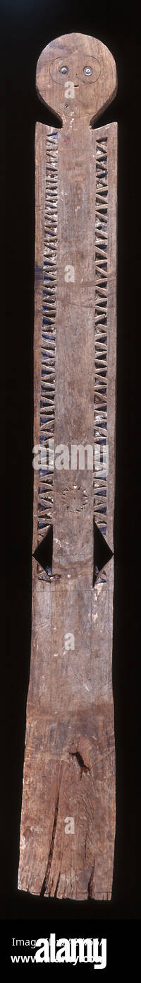 Kigango commemorative post, Giriama people, 20th century, wood, pigment ...